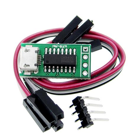 Ch340c Micro Usb To Ttl Serial Port Isp Download Module 5v 33v 500ma