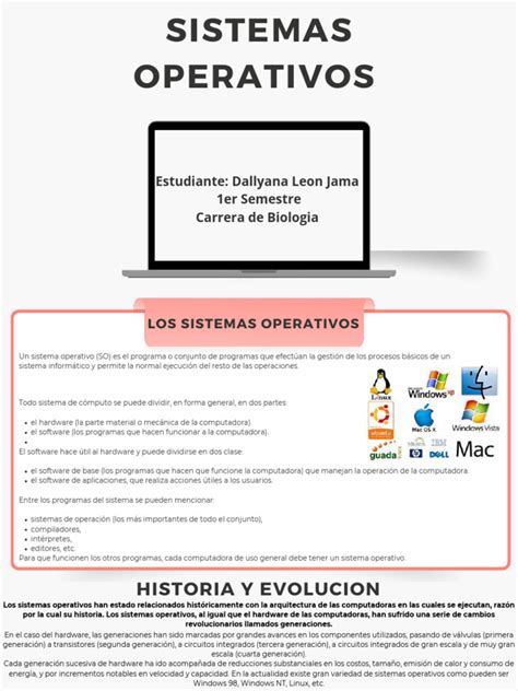 sistemasoperativos pdf hardware de la computadora sistema operativo