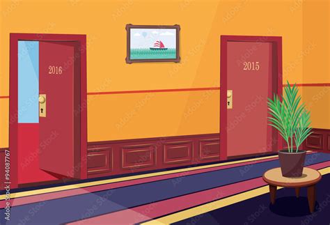 Fancy Hotel Cartoon