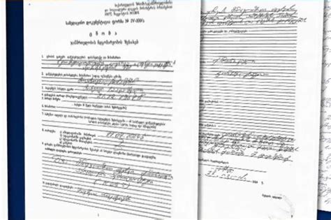მიხეილ სააკაშვილის ექიმის მიერ გაყალბებული ფორმა 100 დოკუმენტები რომლითაც დასტურდება რომ