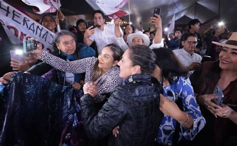 En Michoacán Sheinbaum Fustiga Guerra Contra Narco De Felipe Calderón