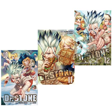 Manga Dr Stone 10 12 Tp