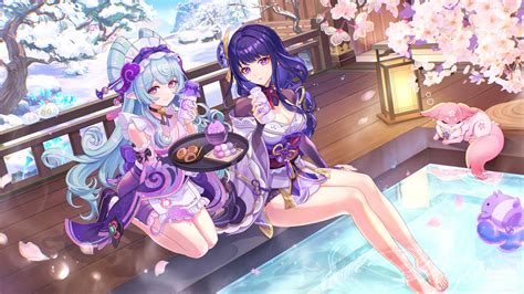 Aratakosu Tako S Raiden Shogun Slime Genshin Impact Yae Miko Yae Miko Fox Yumemizuki
