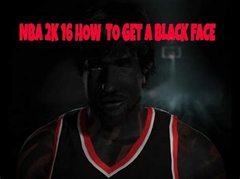 NEW How To Get BLACK FACE NBA 2K16 Face Scan Tutorial PATCH 6
