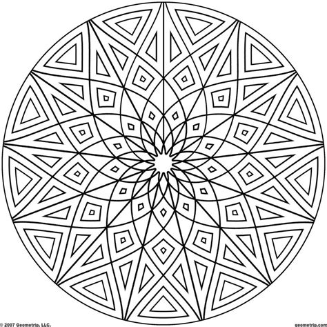 Islamic Geometric Patterns Coloring Pages At Free