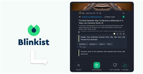 Remember Blinkist Summaries With Spaced Repetition Learning