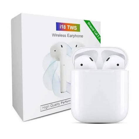 Купить Беспроводные Bluetooth наушники I18 Tws Наушники с кейсом Блютуз наушники вкладыши