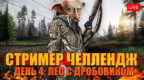 СТРИМЕР ЧЕЛЛЕНДЖ. День 4: Лес с дробовиком - YouTube