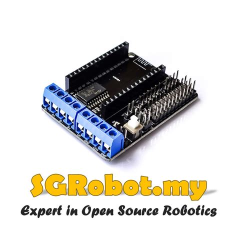 L293d Motor Driver Expansion Shield For Esp8266 Nodemcu V2 Shopee