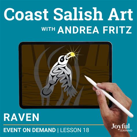 Coast Salish Art Lesson 18 Raven Joyful Learning Canada