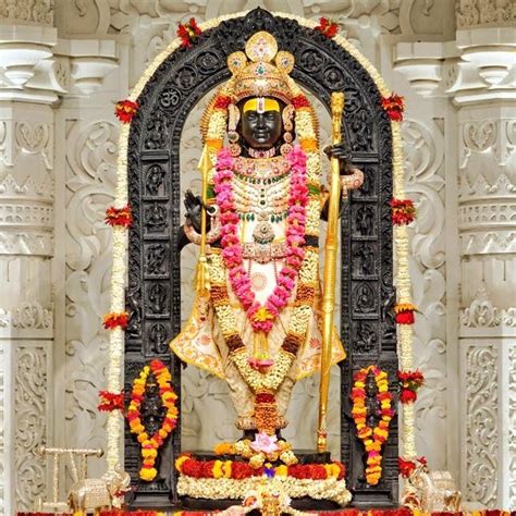 Ayodhya Ram Mandir Anniversary 2025 Lord Ram Lalla Murti Images Idol