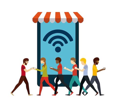 Premium Vector Wifi Connection Design