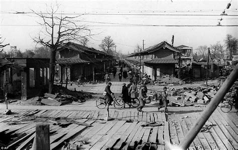 Tokyo Firebombing Before And After