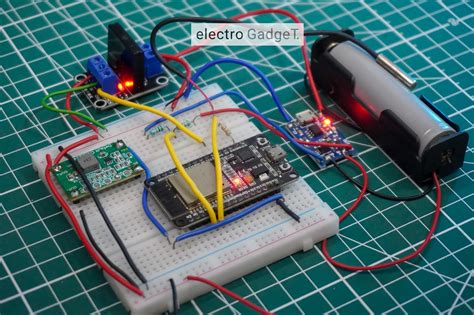 Electro Gadget Smart Iot Battery Management System Using Esp32 Link Circuitdiagrams