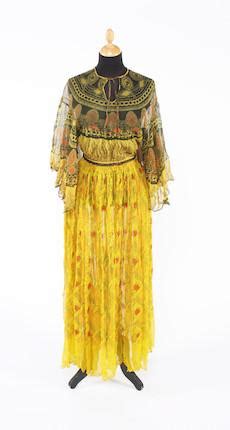 Bonhams A 1969 Zandra Rhodes Knitted Circle Collection Butterfly No