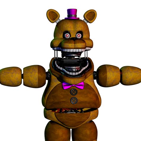 Updated Fredbear Model By Sm64wariogamig3dmod On Deviantart