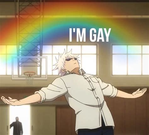 Satorugojo Gojo Jjk Jujutsukaisen Gay Jujutsu Otaku Anime Anime