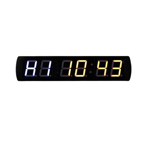 Digital Led Round Timer For Gyms Dynamo Fitness Equipment