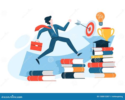 Self Development Book Black Line Icon Improvement Personal Skills