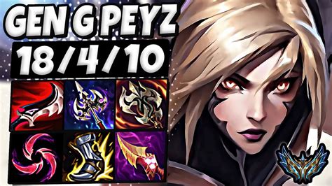 Kaisa Vs Kalista Adc Gen G Peyz Patch 1319 Korea Challenger Youtube