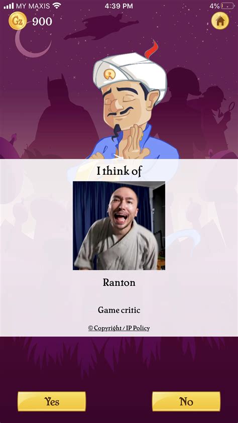 The Picture Akinator Put On Ranton Looks Like Hes Having Sex R Ranton