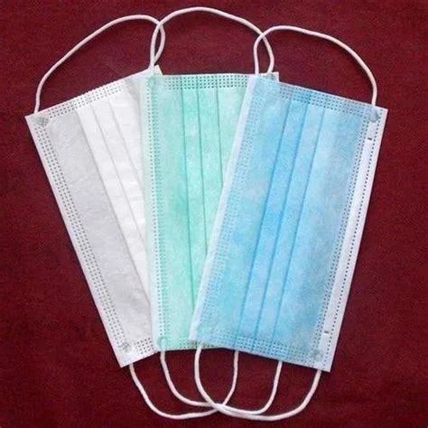 PP Non Woven Ply Surgical Disposable Face Mask Ear Loop At Rs In Hyderabad