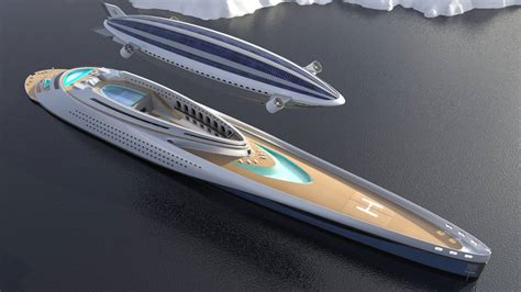 Colossea Mega Yacht Features A Detachable Airship Wordlesstech