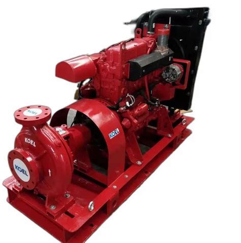 Power Source Diesel Kirloskar Fire Pumps 2280lpm Capacity Lpm 1700