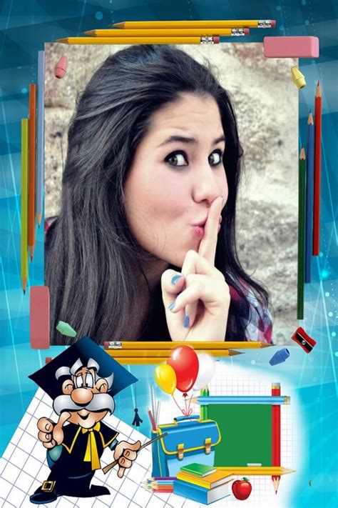 Montagem De Fotos Formatura Foto Moldura Formatura De Professor