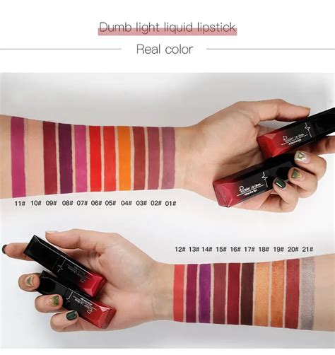 18 Colors Long Lasting Matte Lipgloss With Plumping Effect Beauty