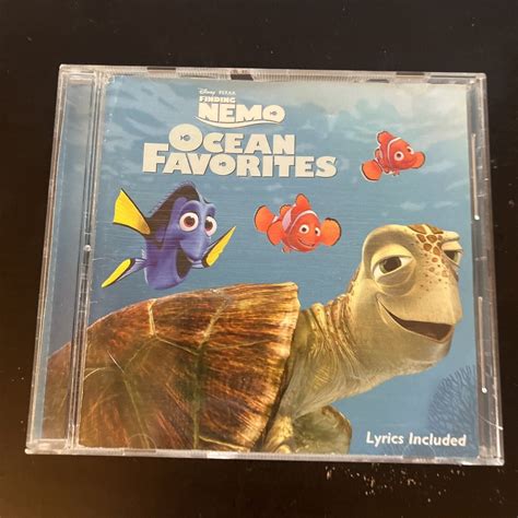 Finding Nemo Ocean Favourites Best Of Soundtrack Cd 2003 Retro Unit