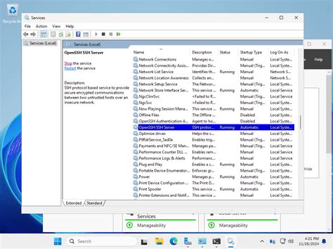 windows server 2025 openssh configure ssh server server world