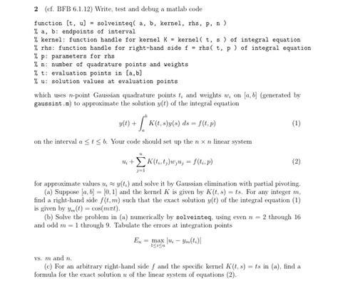 solved 2 cf bfb 6 1 12 write test and debug a matlab