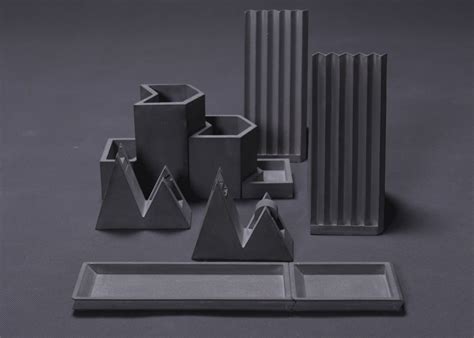 Umn Design Creates Concrete Stationery Like Folded Paper
