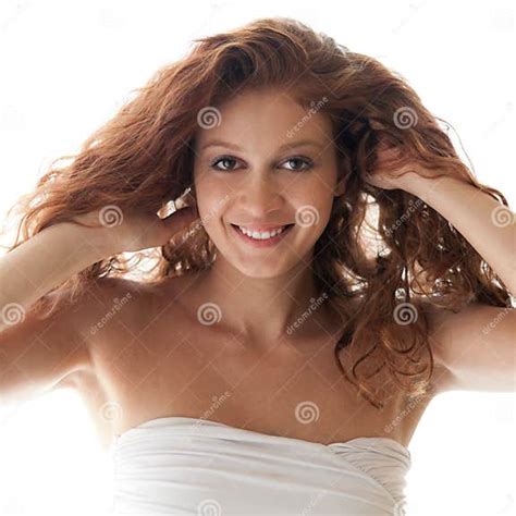 όμορφη χαμογελώντας γυνandalph Στοκ Εικόνα εικόνα από 22320999