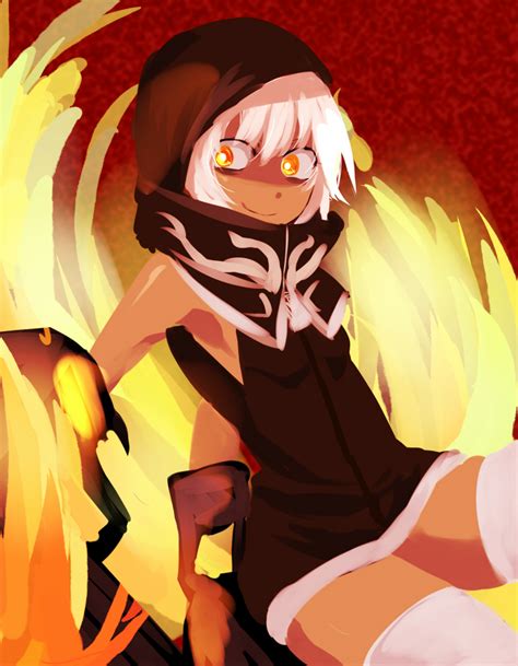 Strength Black Rock Shooter Drawn By Moka Danbooru