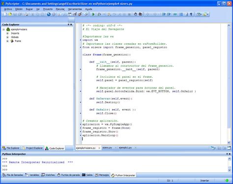 Los Sizer De Wxpython En Wxformbuilder