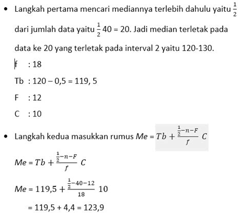 Detail Contoh Soal Median Data Genap Koleksi Nomer 43