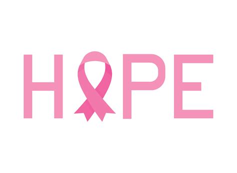 Breast Cancer Awareness Hope 10967044 Vector Art At Vecteezy