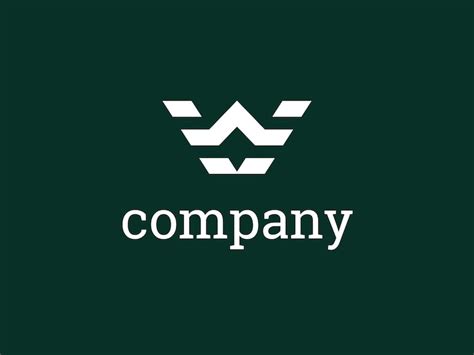 Lettre Wv Ou Logo Vw Vecteur Premium