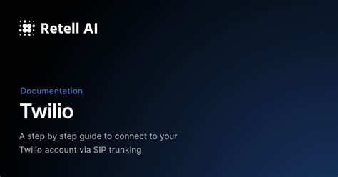 Twilio Retell Ai