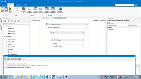 Excel Activity Append Range Error Help Uipath Community Forum