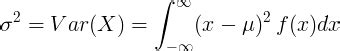 Variance Var X Statistics Rapidtables