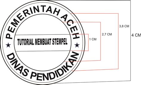 Cara Membuat Stempel Bulat Dengan Corel Draw Ucorel