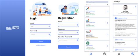 Find Job Mobile App Figma