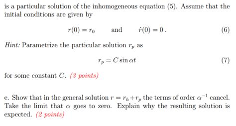 Solved Consider A Particle Of Mass M That Rests On A Smooth Chegg