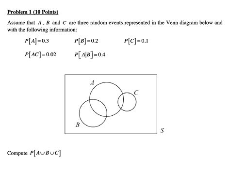Solved Problem 1 10 ﻿pointsassume That Ab ﻿and C ﻿are