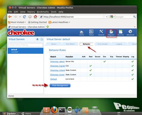 Cherokee Com Suporte Para Php E Mysql No Ubuntu