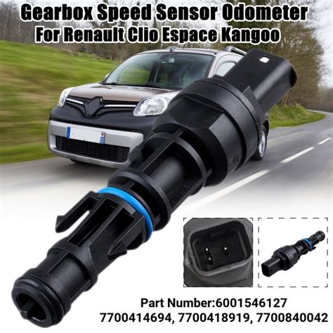 Motor Accessory Gearbox Speed Sensor Odometer For Renault Clio Espace