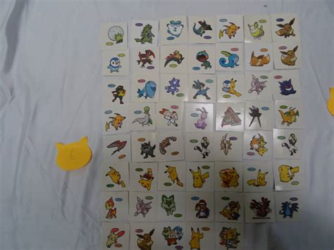 【未使用】ポケモンデコキャラシール 54枚 まとめ売り 第一パン ポケモンパン ポケモンシール ポケットモンスター サトシ ピカチュウ 被り